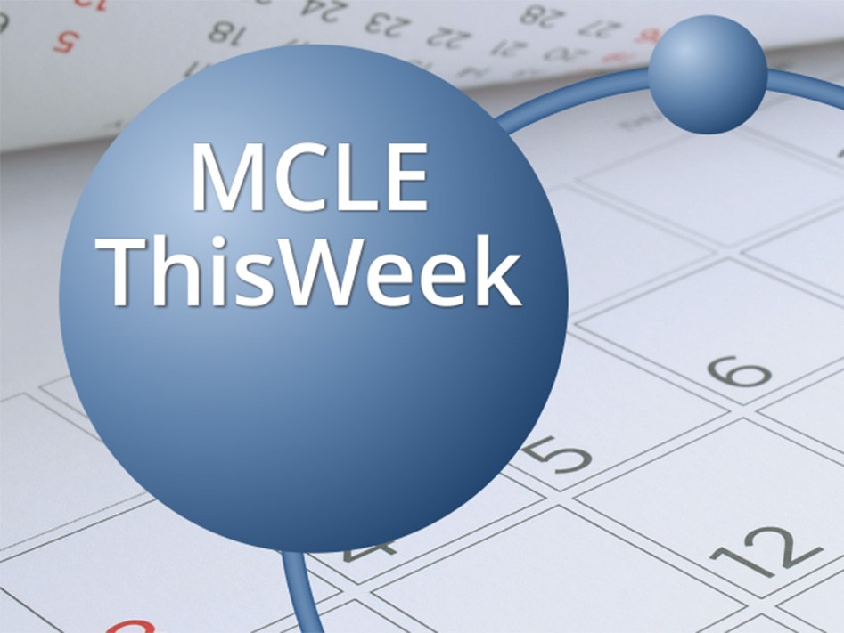 MCLE | New England: CLE Programs, Webcasts and Publications